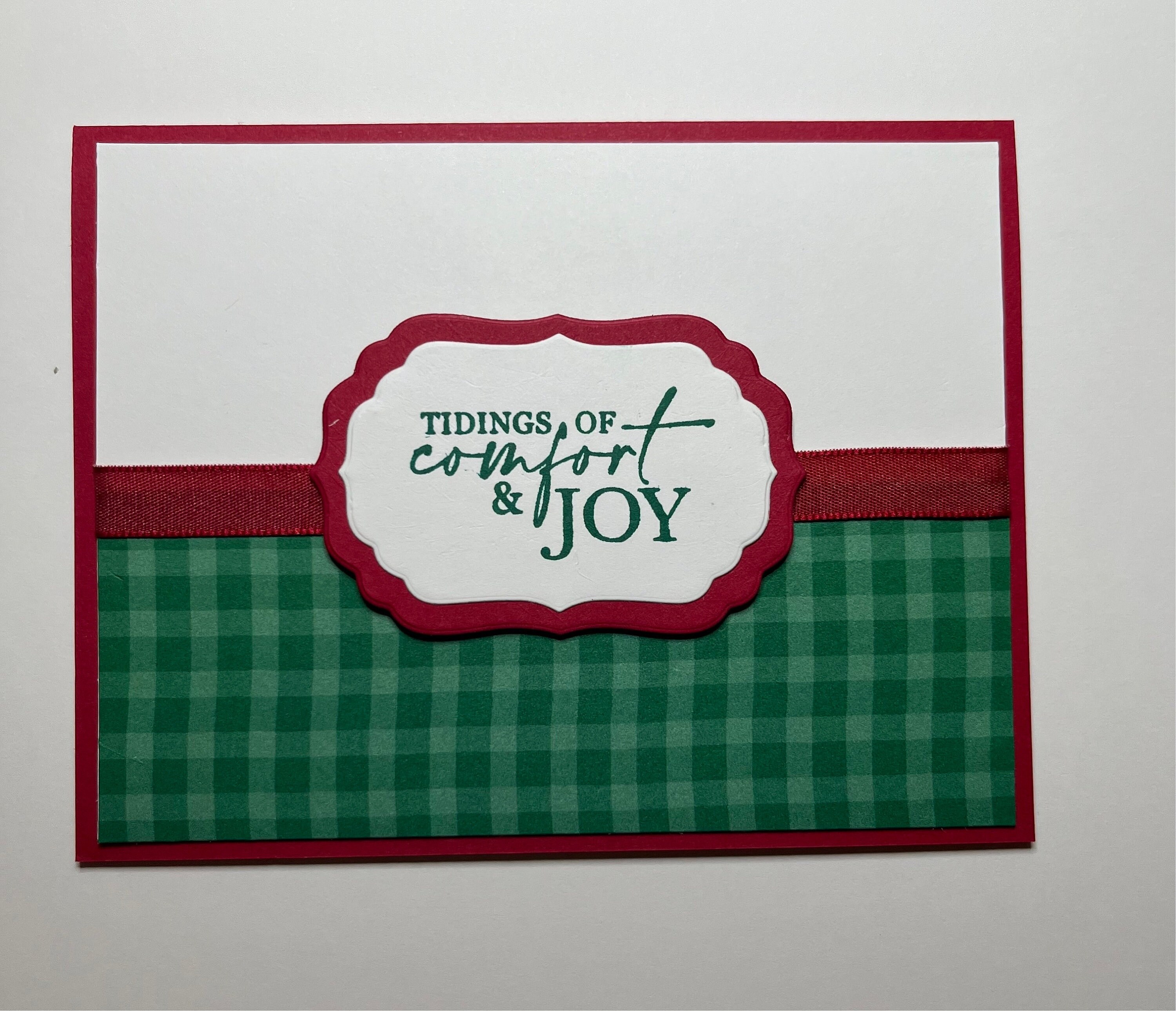 Handmade Christmas Greeting Card Set of 5 - Etsy