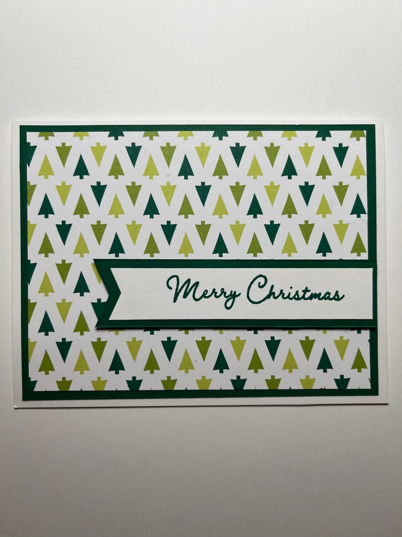 Handmade Christmas Greeting Card Set of 6 - Etsy