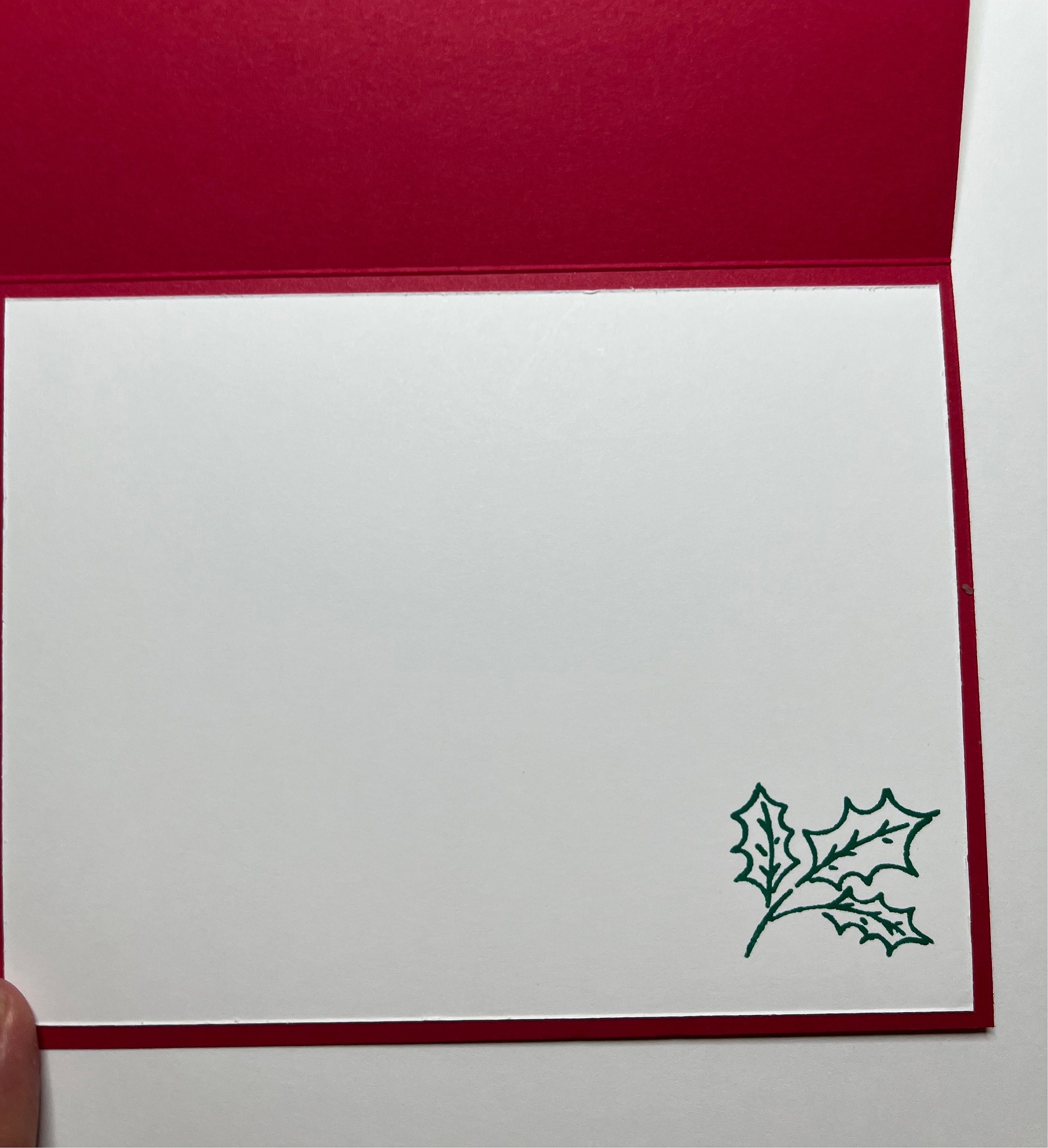 Handmade Christmas Greeting Card Set of 5 - Etsy