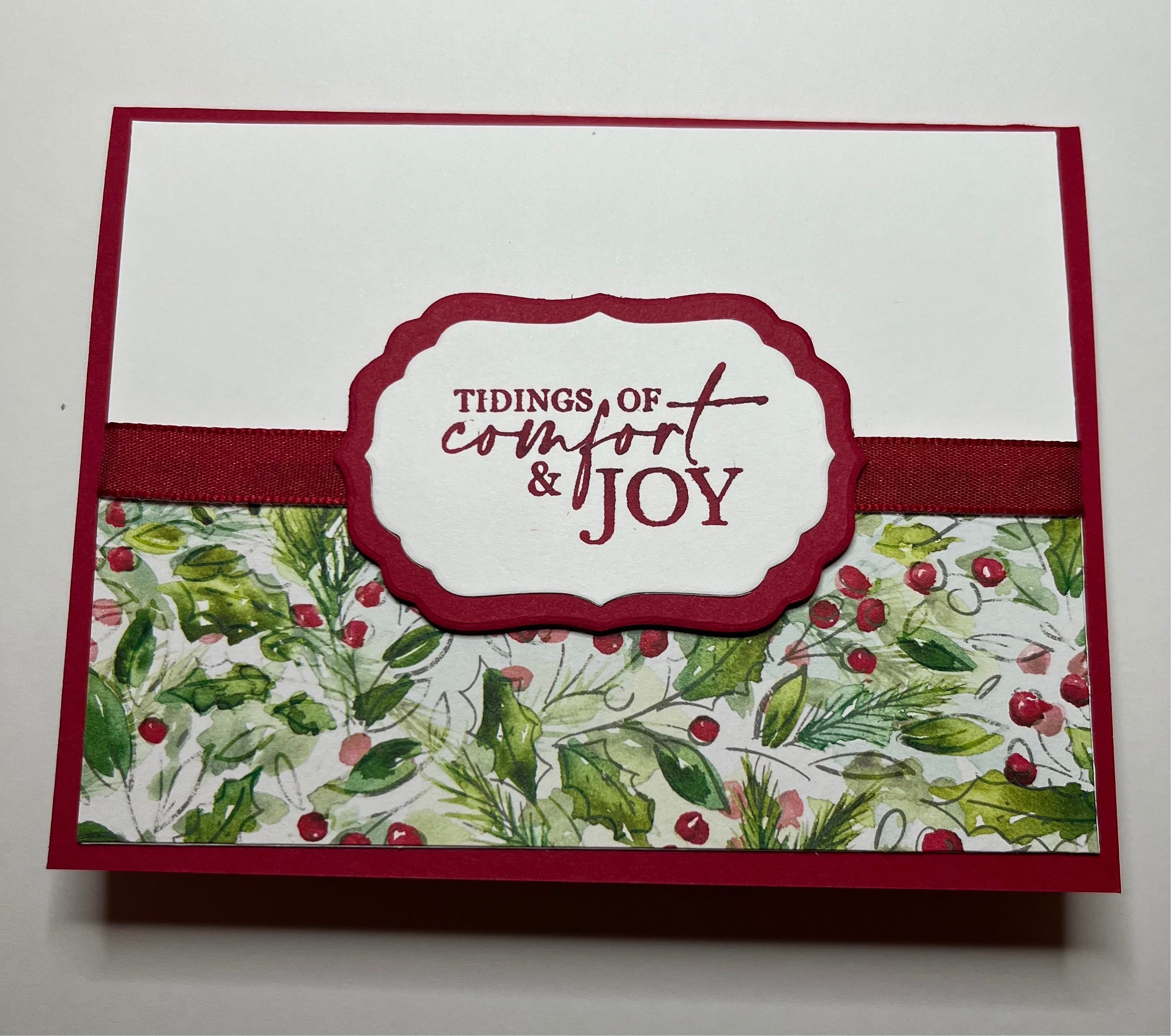 Handmade Christmas Greeting Card Set of 5 - Etsy