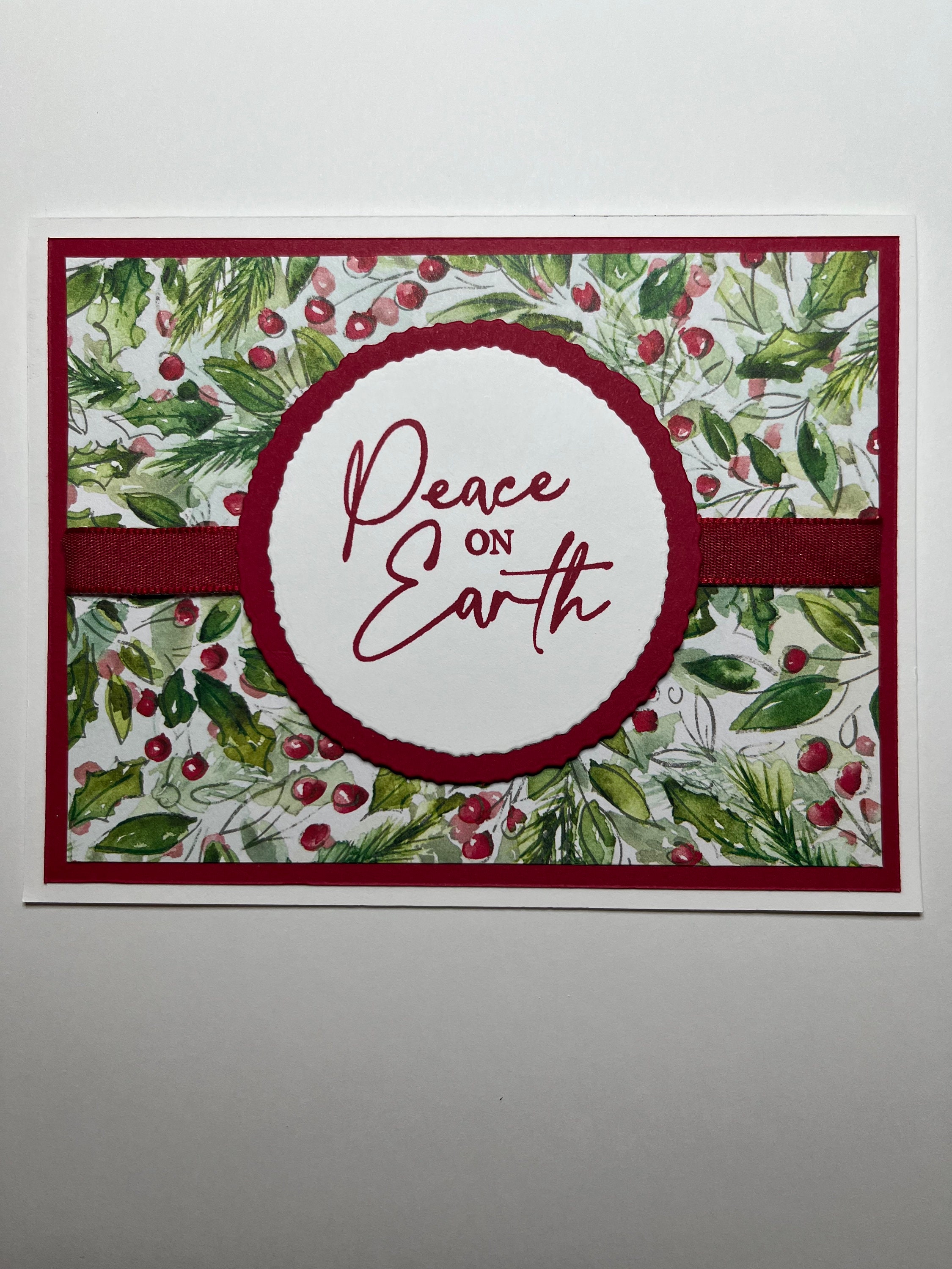 Handmade Christmas Greeting Card Set of 6 - Etsy