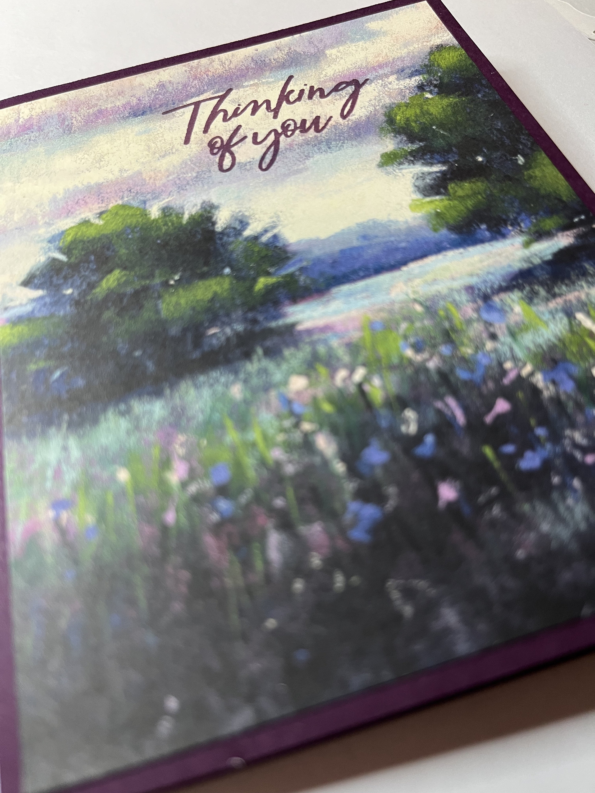 Handmade Thinking of You Greeting Card - Etsy