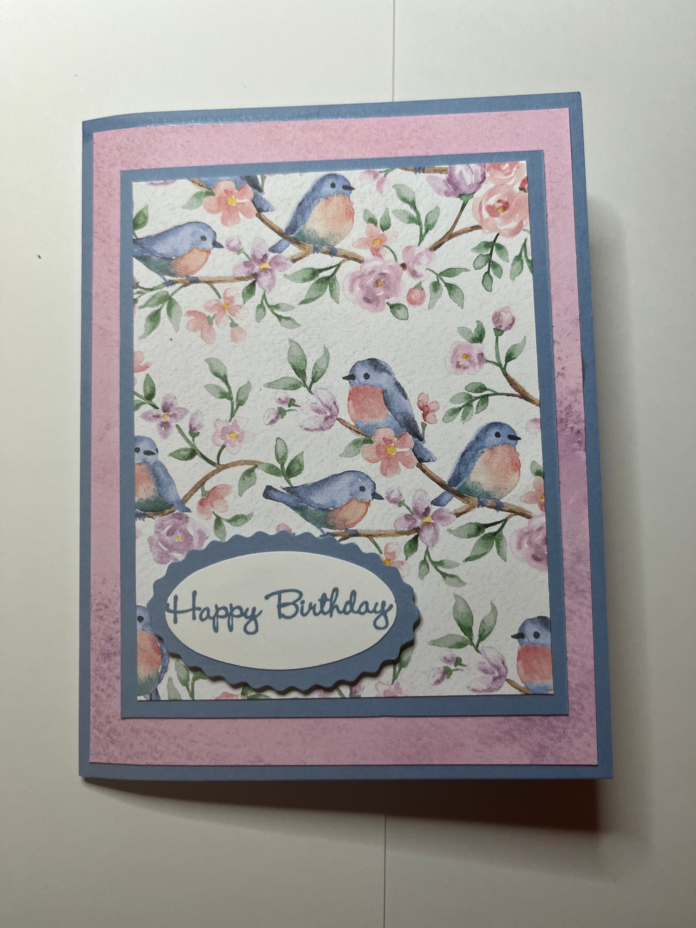 Happy Birthday Handmade Greeting Card - Etsy