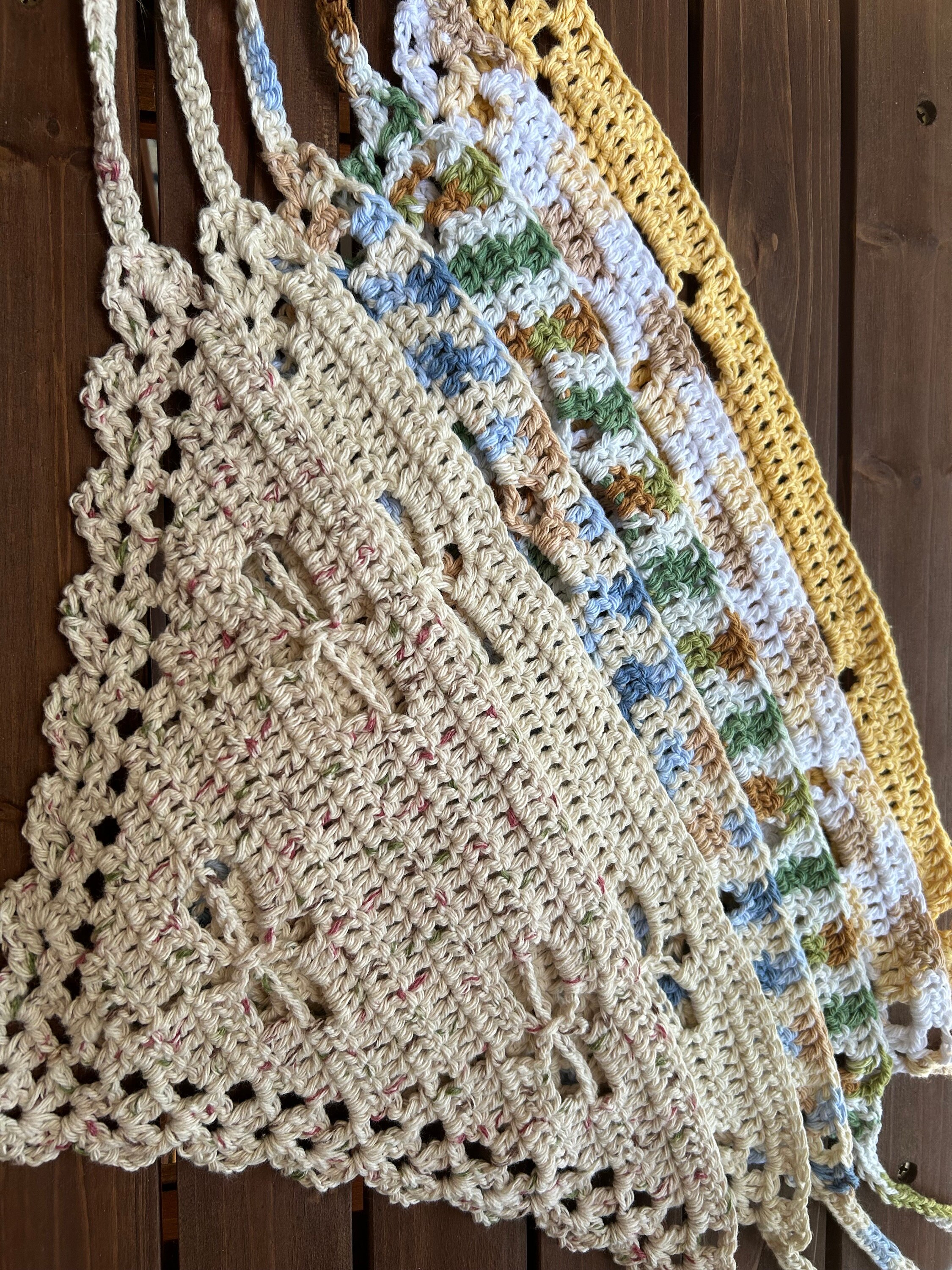 Crochet Dragonfly Headband Bandana Handmade - Etsy