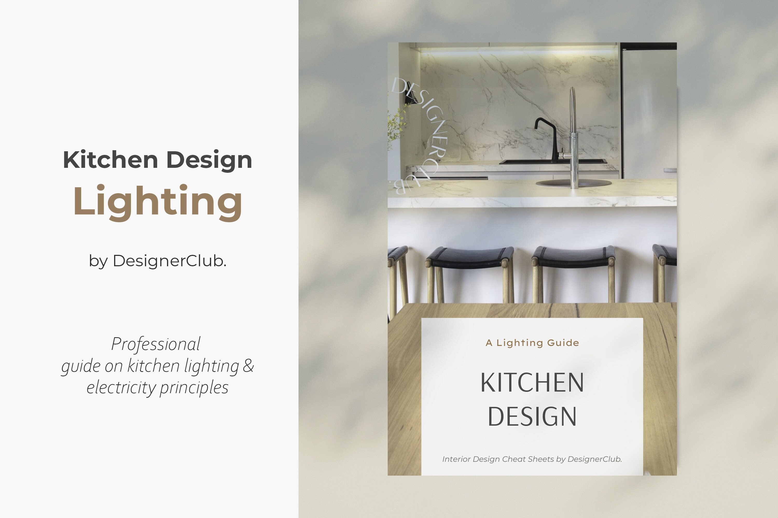 A Professional Kitchen Lighting Guide by Designerclub. - Etsy