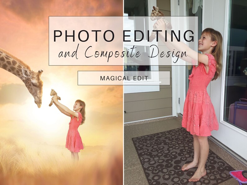 Photo Editing Photoshop Composite Photo Photo Gift Head - Etsy