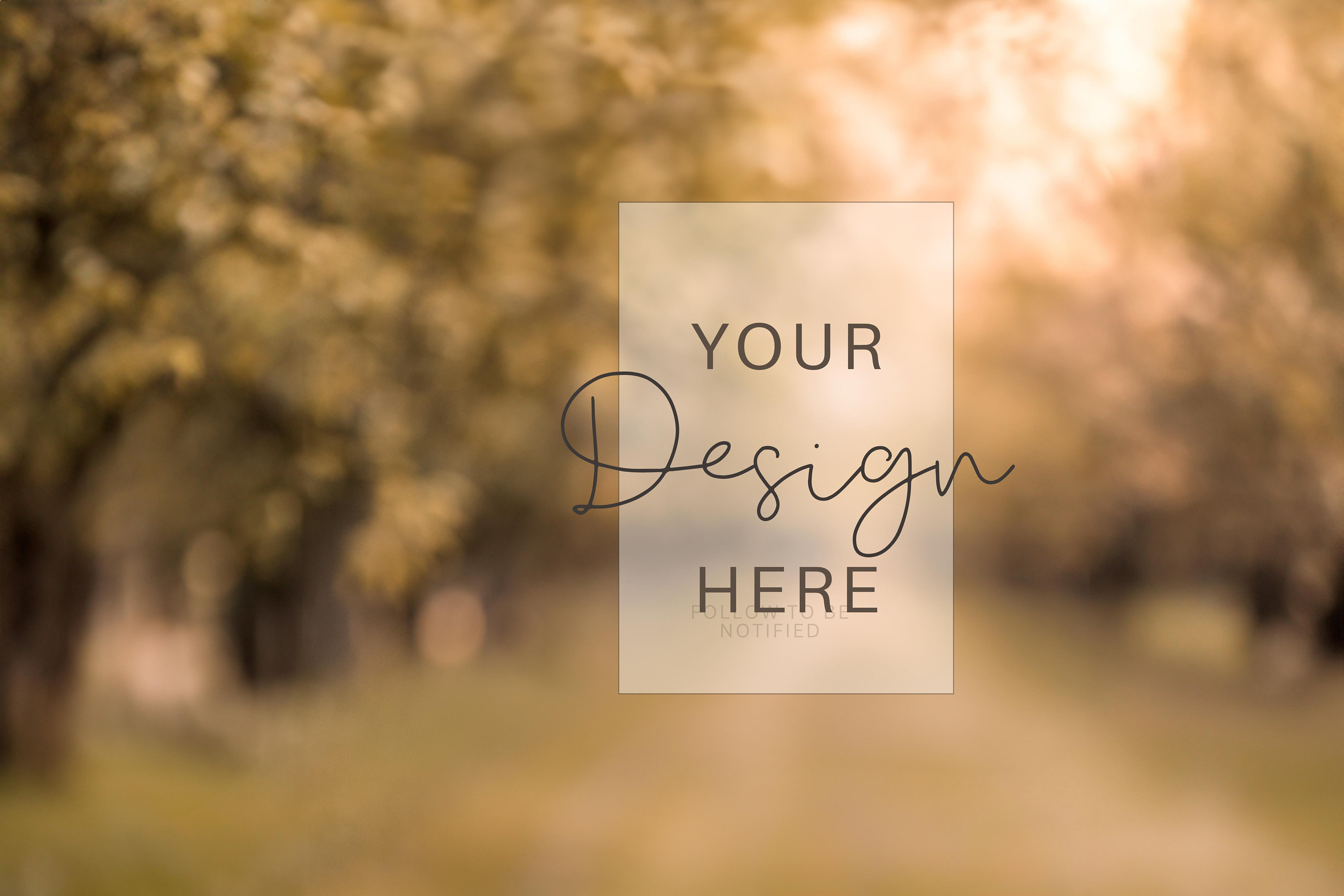 Set of 4 Fall Orchard Digital Backdrop, Fall Digital Background ...