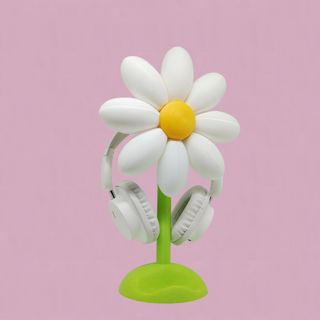 Daisy Headphone Stand / Cute Headphone Stand - Etsy Daisy Headphone Stand / Cute Headphone Stand - Etsy