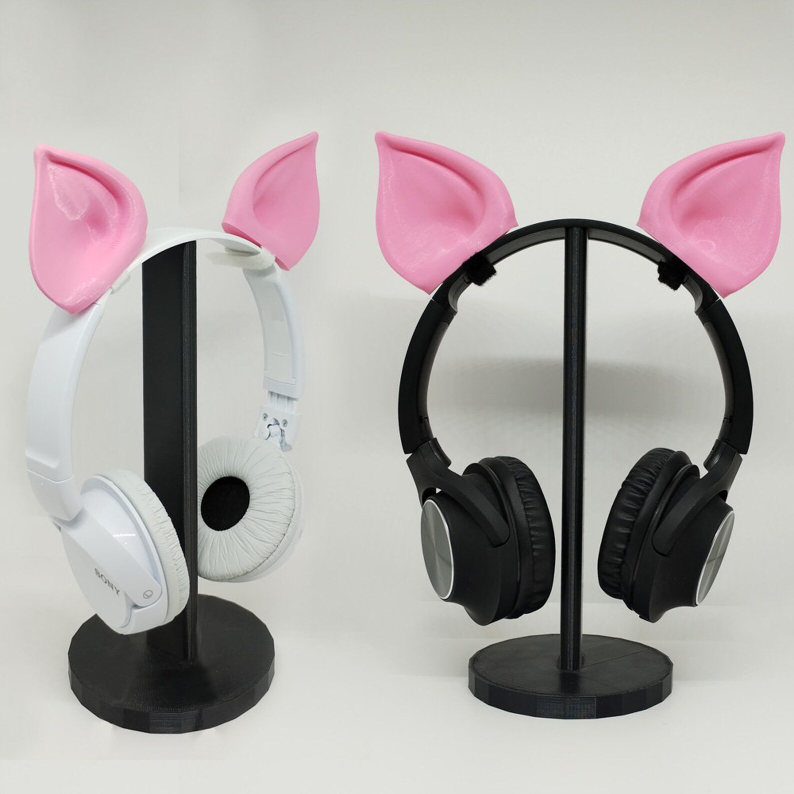 Pig Ears Headphone Attachment / Pig Ears Headband / Streamer, Gamer ...