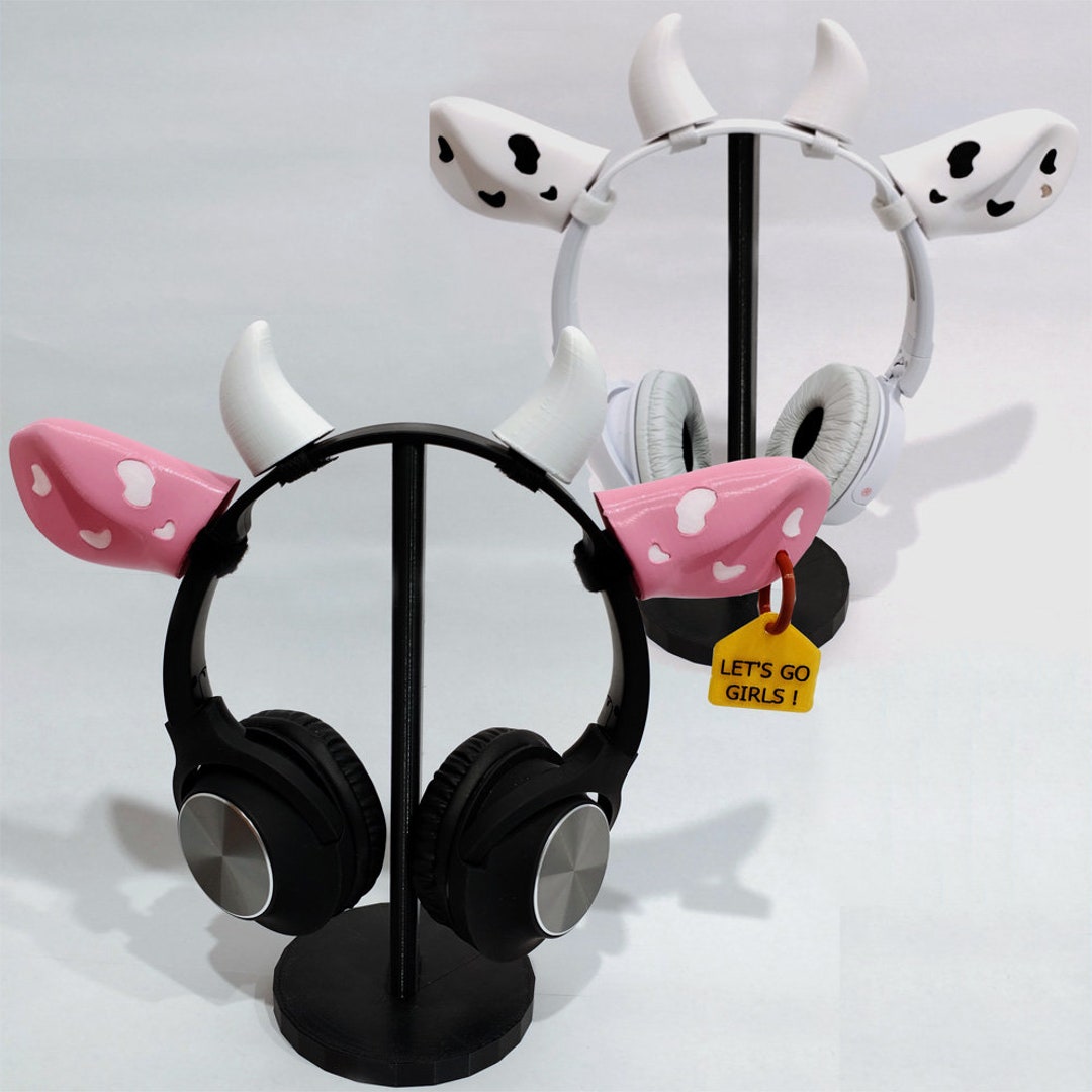 Headphone Attachment Cow's Ears - Etsy UK