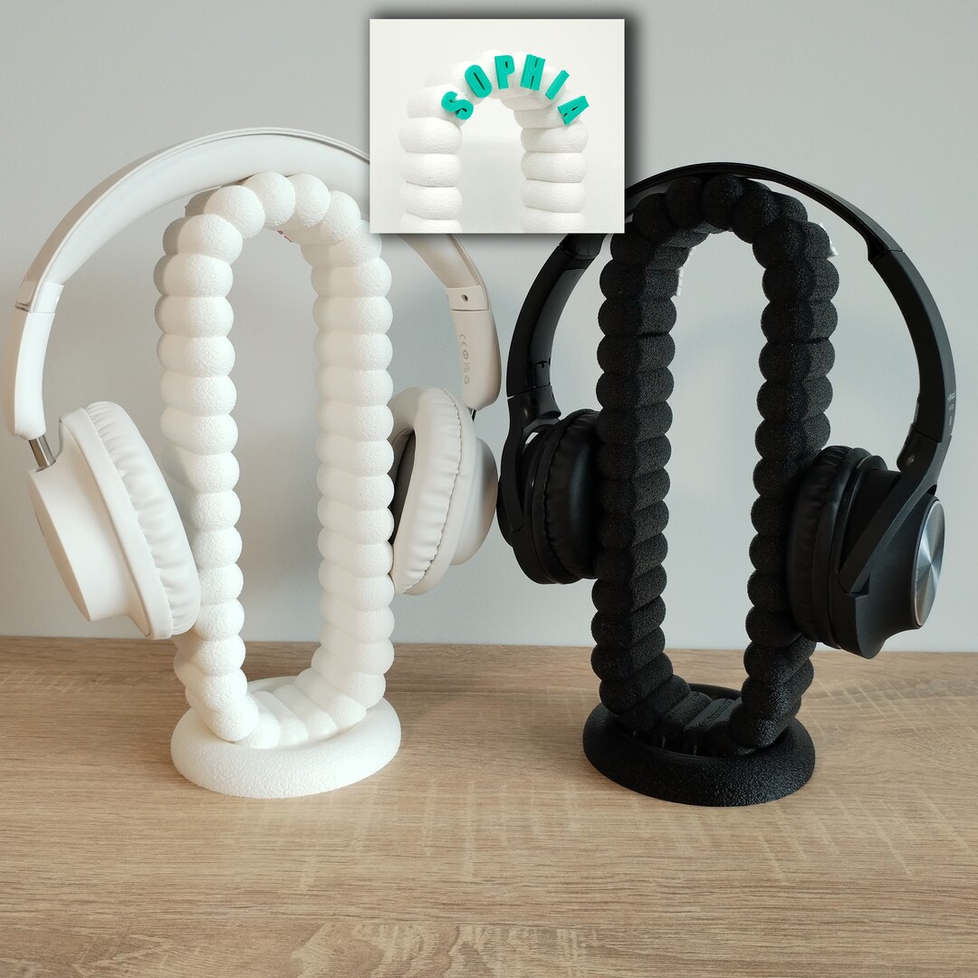 Personalized Cloud Headphone Stand / Cute Headset Stand / Bubble ...