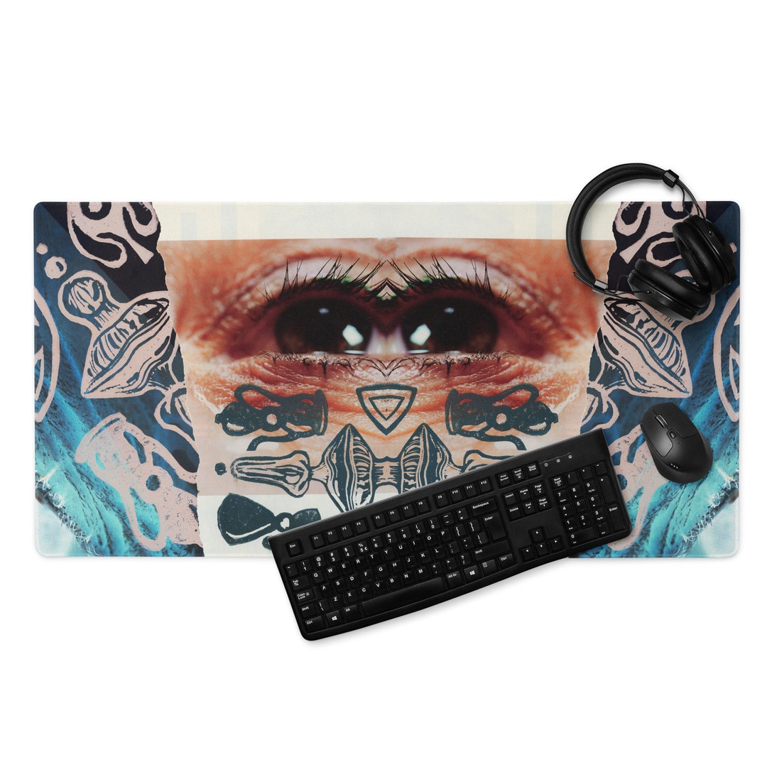 Eye Design Gaming Mouse Pad - Etsy