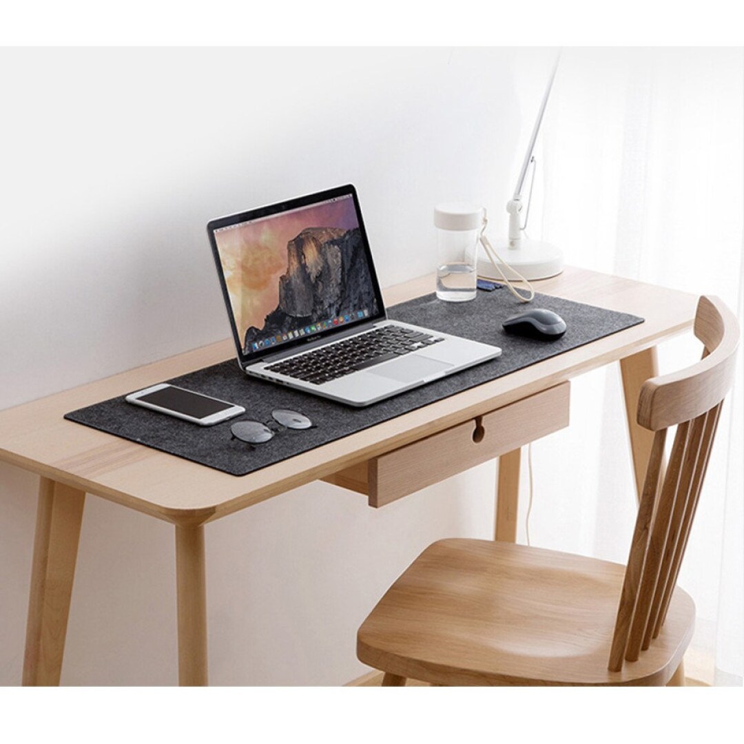 Felt Desk Mat, Laptop Mat, Custom Felt Mat, Keyboard&mouse Pad, Large ...