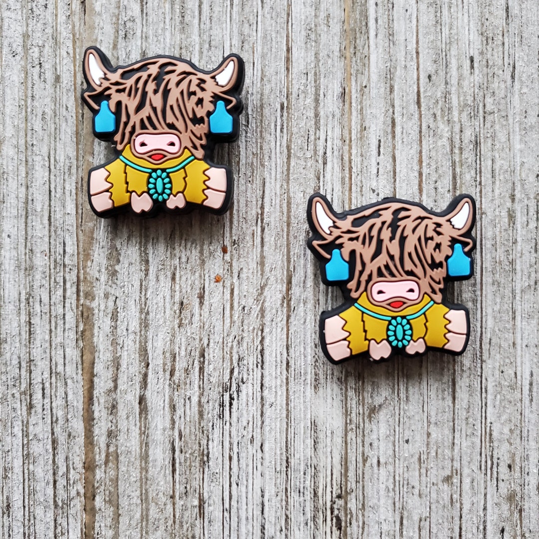 Highland Cow Focal Bead - Etsy
