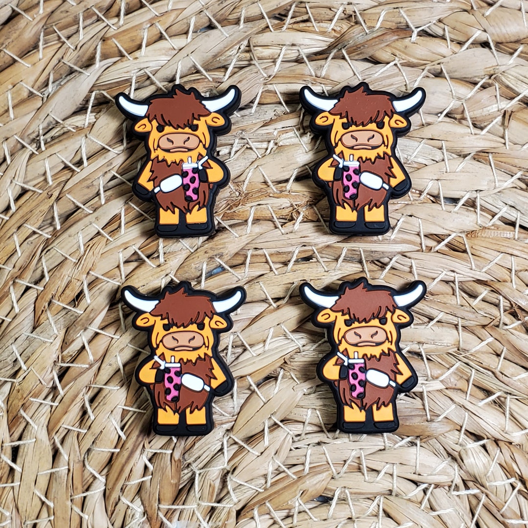 Boujee Standing Cow Focal Bead - Etsy