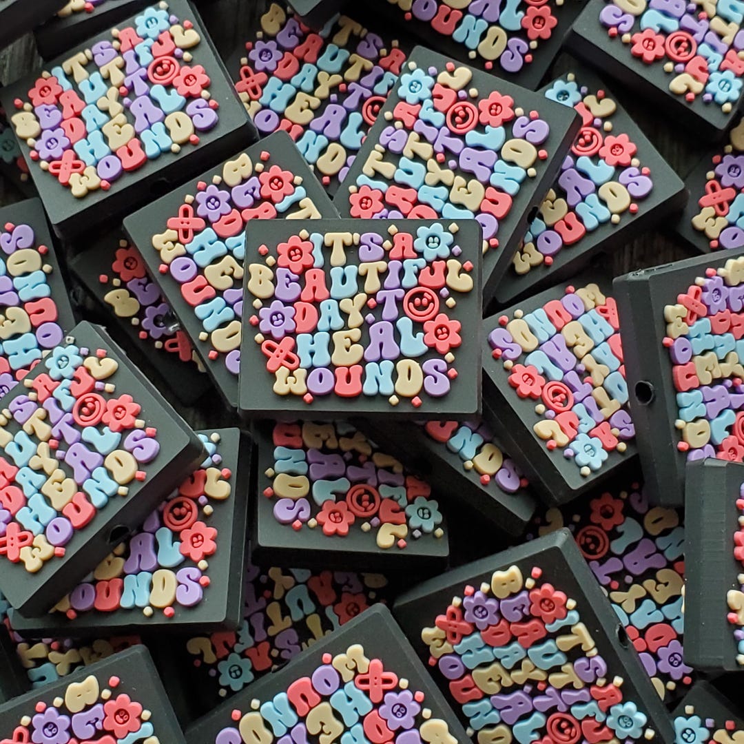 Beautiful Day to Heal Wounds Focal Bead - Etsy