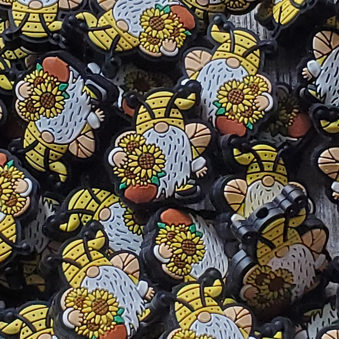 Sunflower Gnome Focal Bead - Etsy