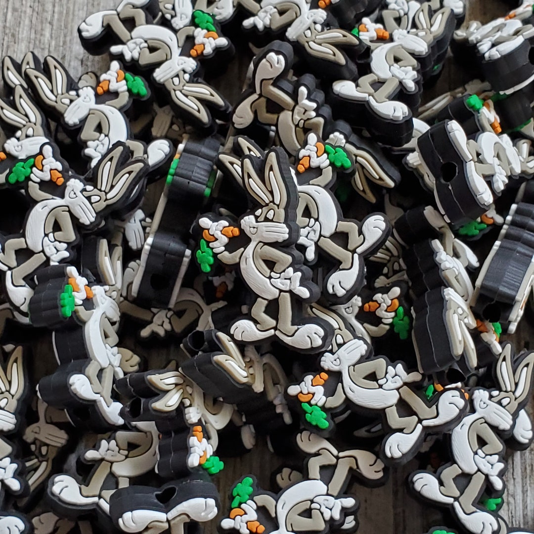 Bunny Rabbit Focal Beads - Etsy