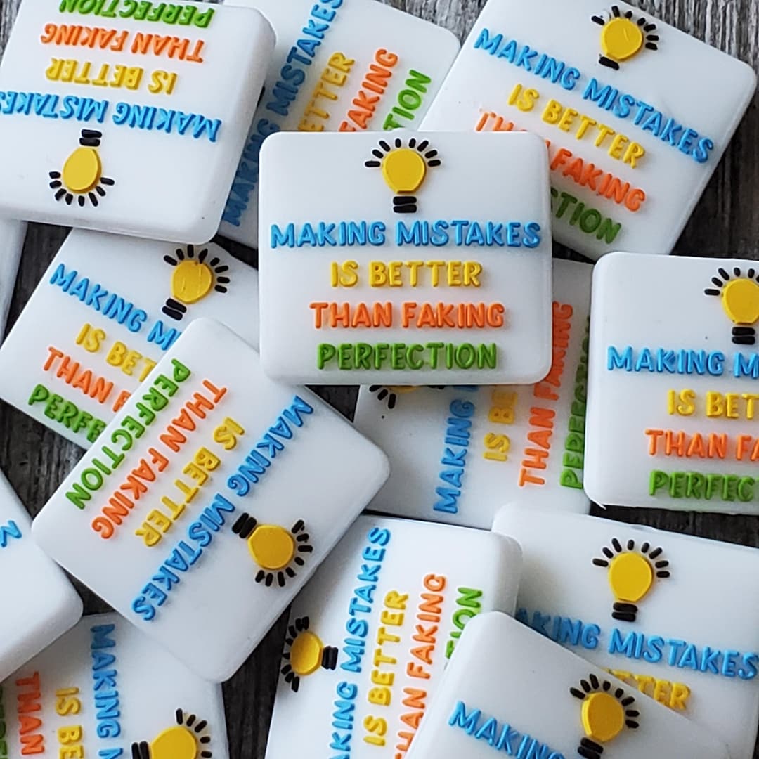 Making Mistakes Focal Beads - Etsy