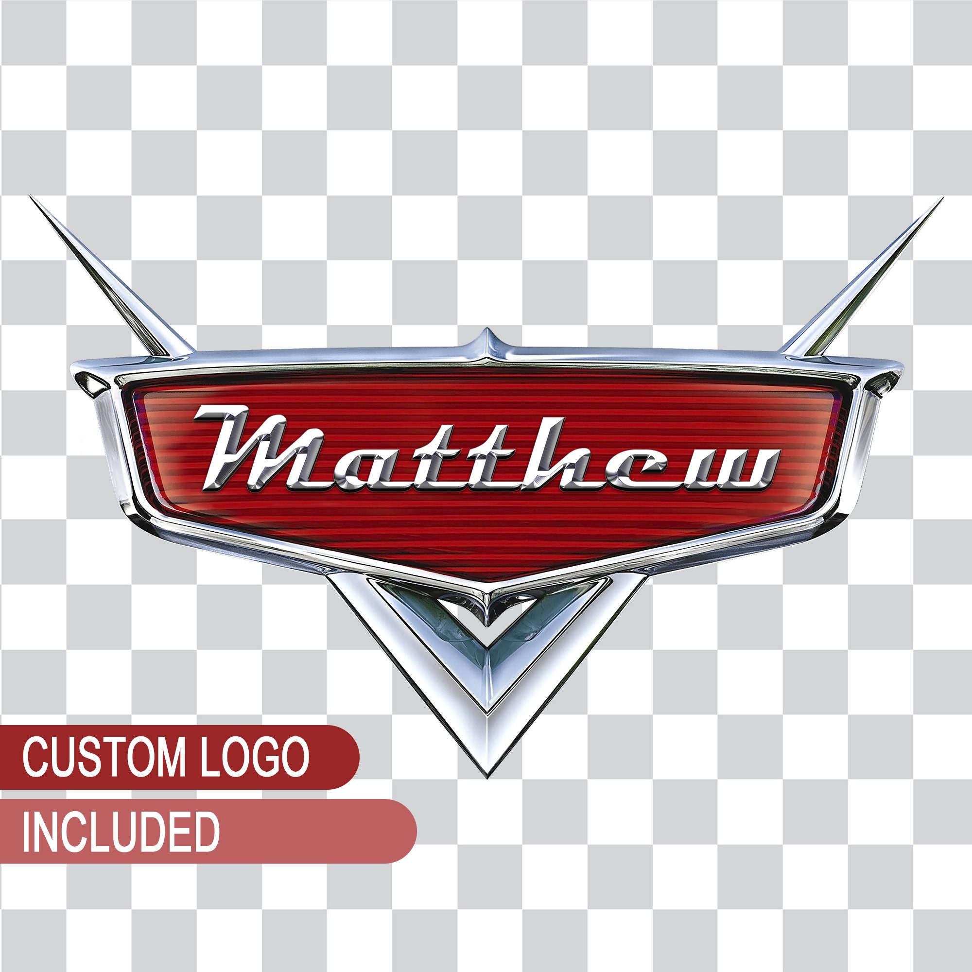 Disney Cars Birthday Invitation With Personalized Logo Cars ...