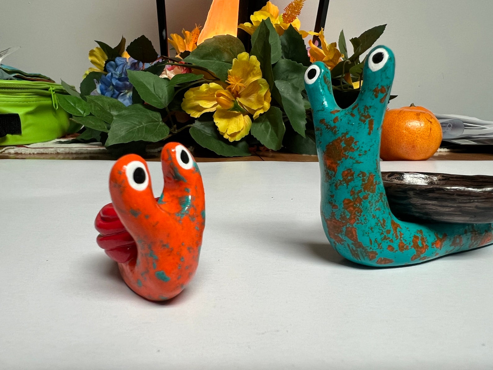 Two Tough Snails Clay Art - Etsy