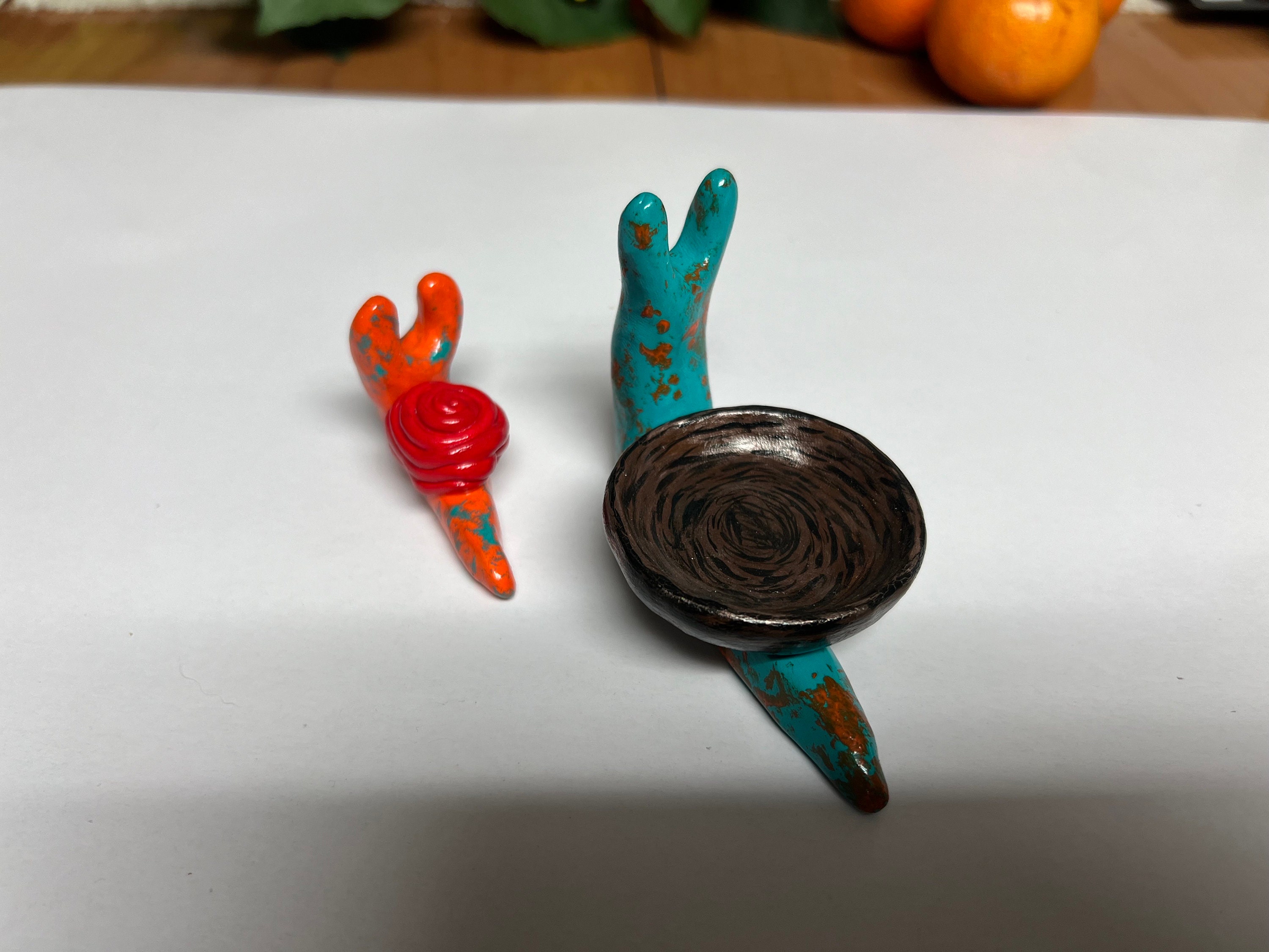 Two Tough Snails Clay Art - Etsy