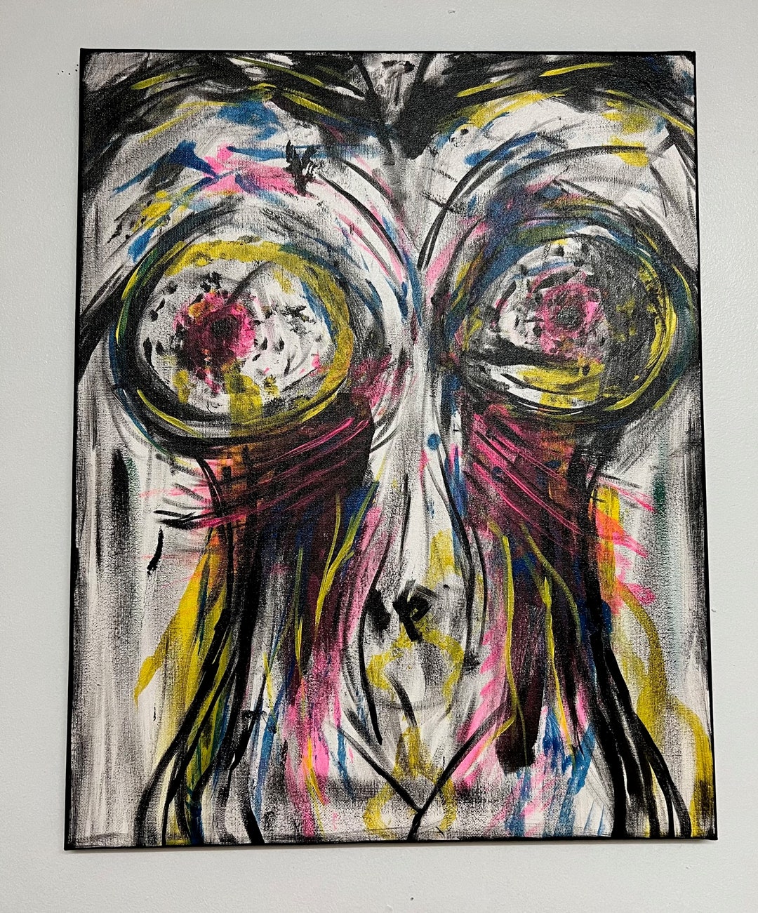 It's My Body Abstract Art - Etsy