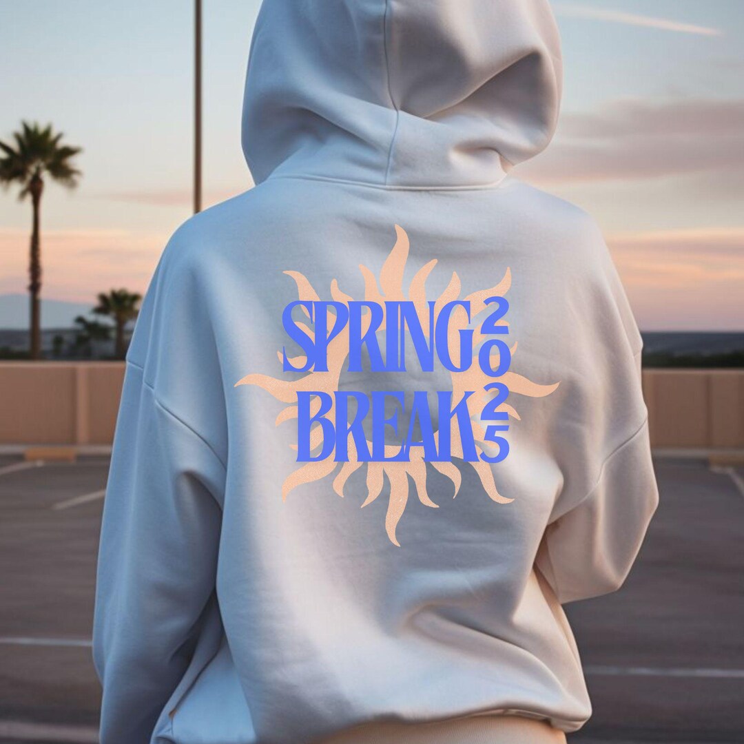 Retro Spring Break 2025 Png and Svg, Vintage Spring Break 2025, Spring ...