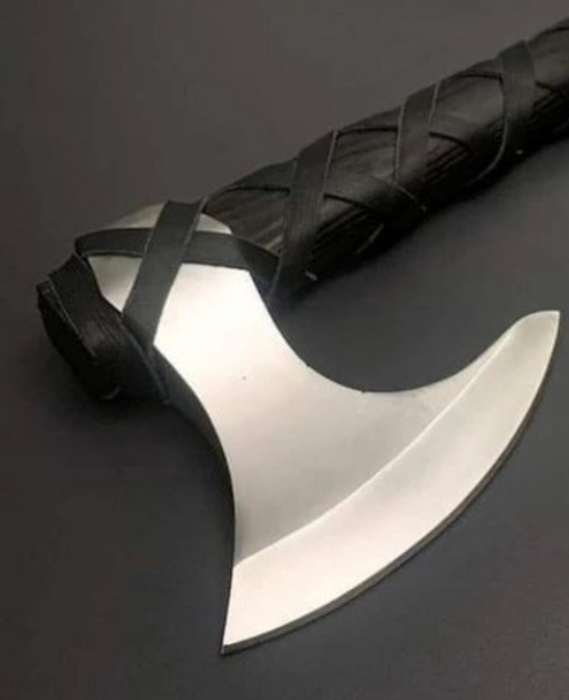 Handcrafted Damascus Steel Axe With Ash Wooden Handle and Cow - Etsy
