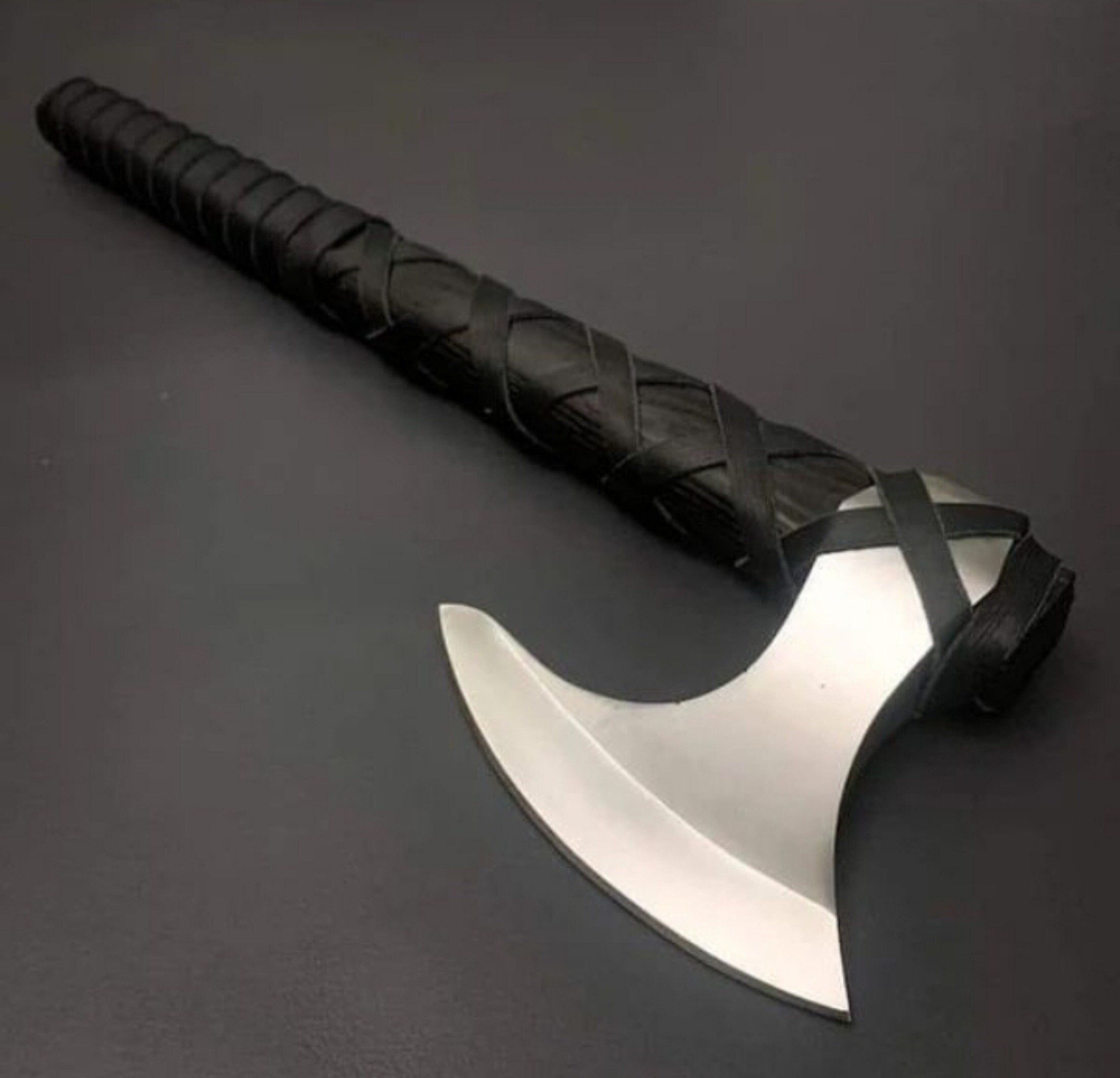 Handcrafted Damascus Steel Axe With Ash Wooden Handle and Cow - Etsy