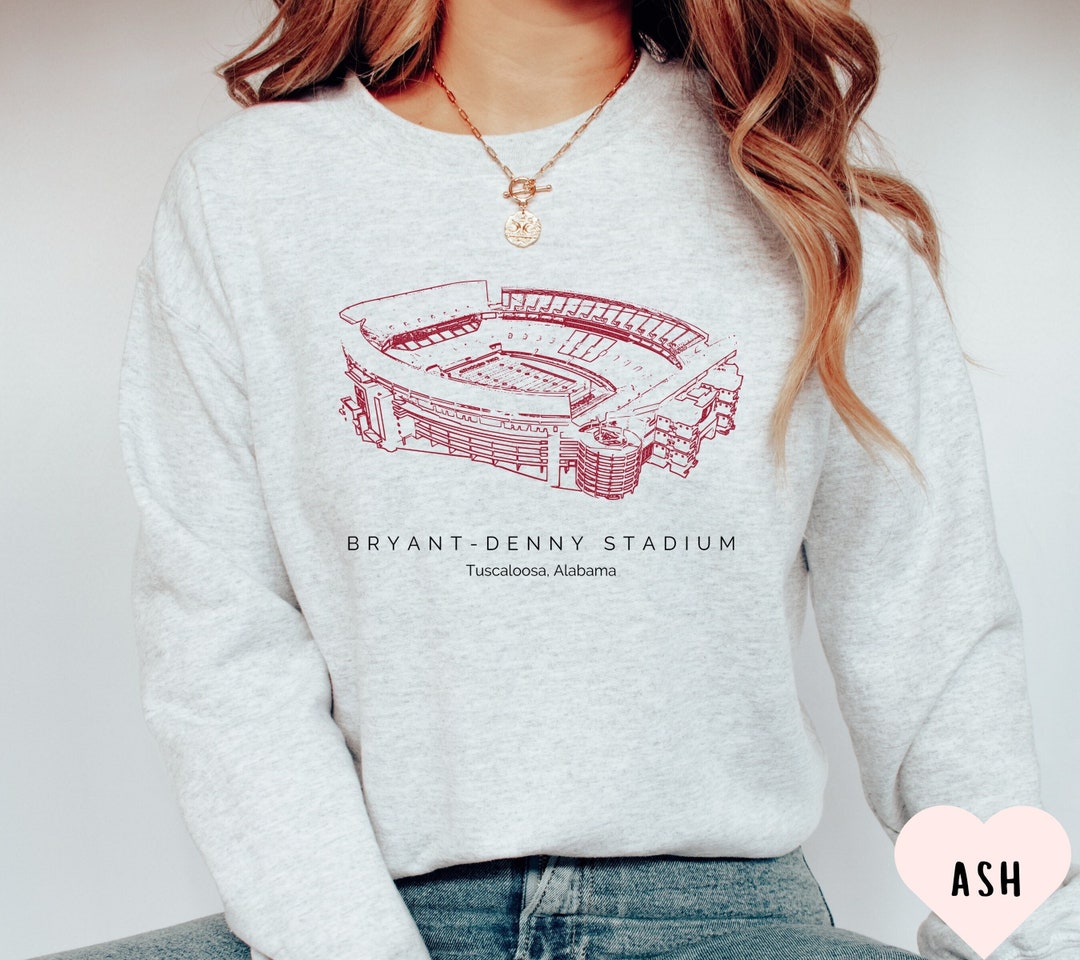 Bama Football Sweatshirt, Stadium Vintage University Crewneck, UA ...