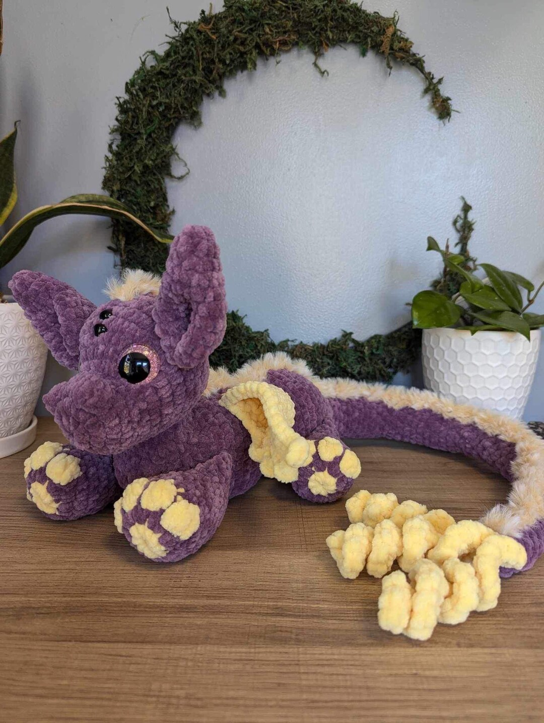 Jupiter Dragon, Crochet, Amigurumi, Plushie, Plush Toy - Etsy