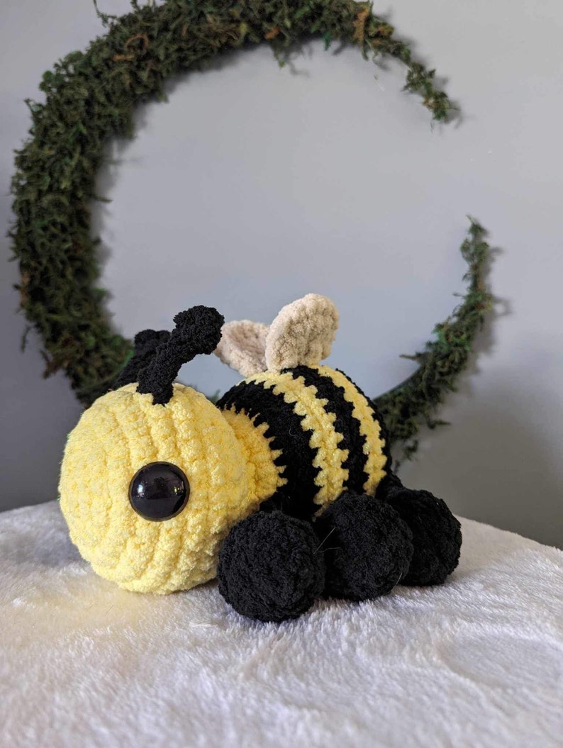 Bumblebee Plushie, Amigurumi Toy, Plush Toy, Plush Bee - Etsy