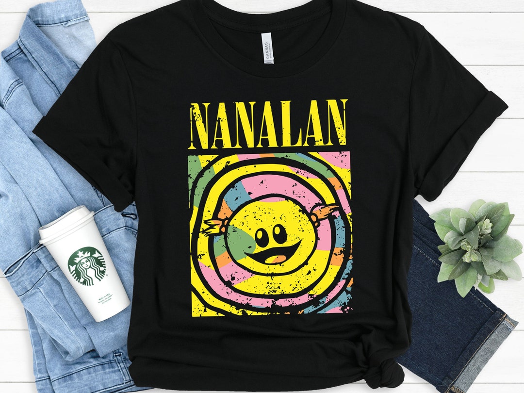 Vintage Nanalan Meme Trending Tshirt, Cartoon Clothing, Retro Peepo ...