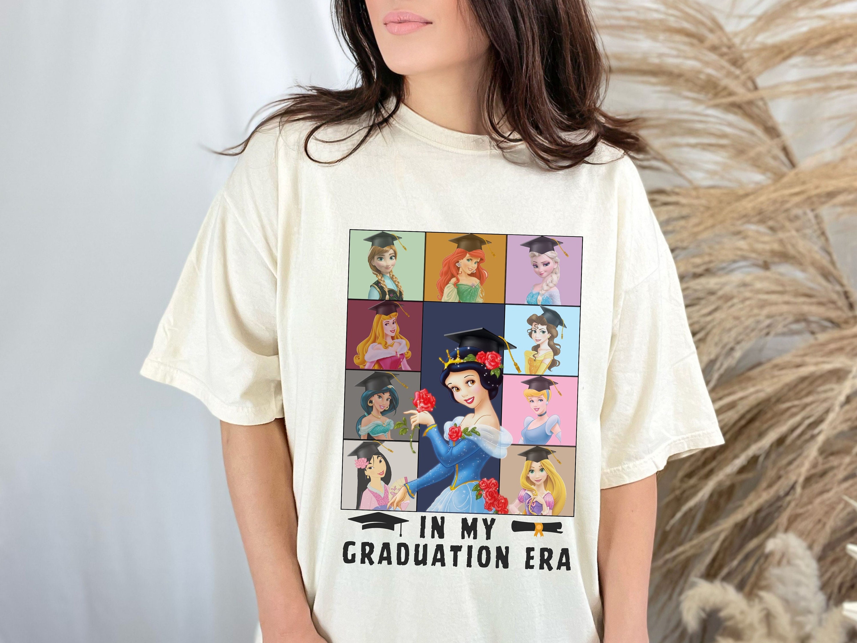 In My Graduation Era Disney Princess Shirt, Disney Girl Trip Graduate ...