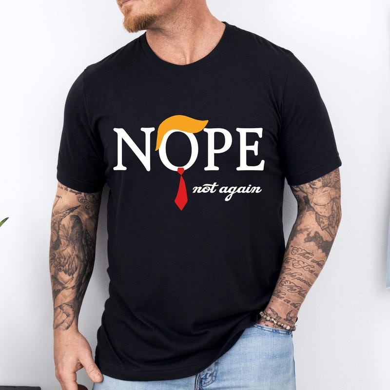 Nope Not Again Sign - Etsy