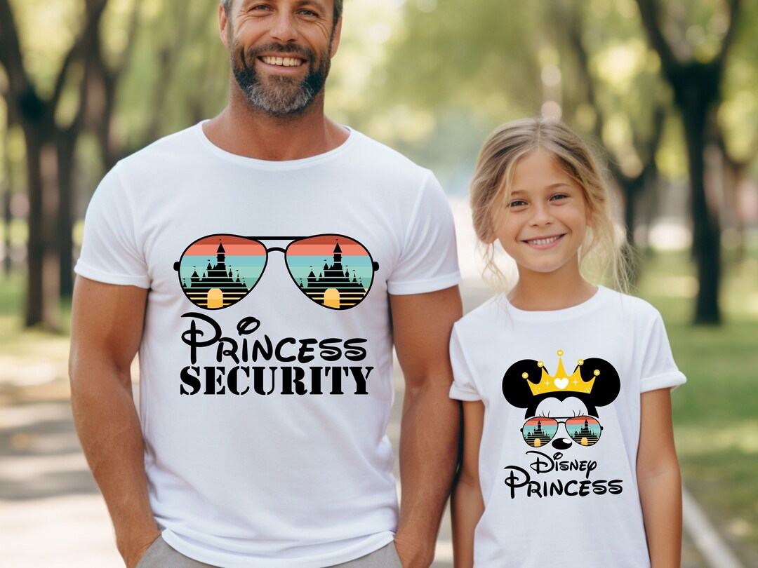 Disney Princess Security Shirt, Boyfriend Security T-shirt, Disneyland ...