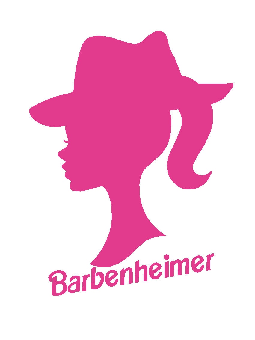 Barbenheimer SVG,PNG,EPS, Barbi Movie Prints, Oppenheimer Print Art ...