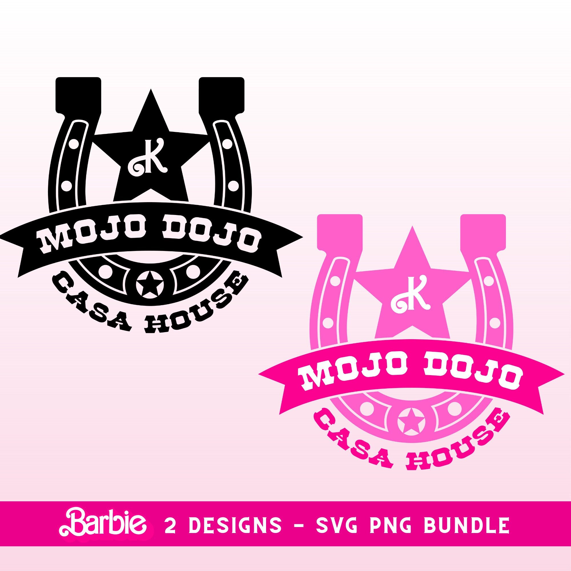 Mojo Dojo Casa House SVG PNG clipart Barbi Kenn Digital - Etsy México