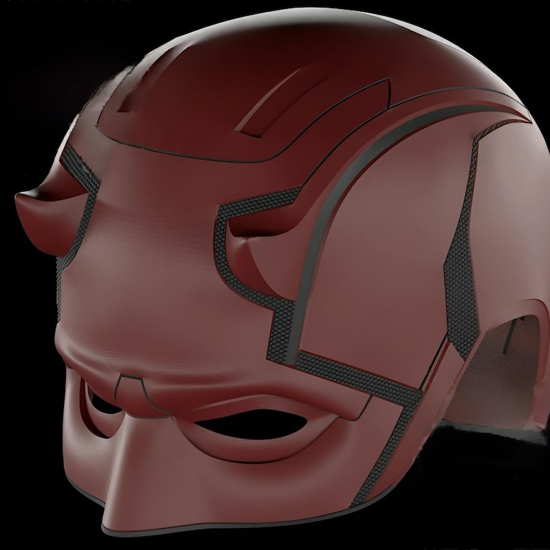 Daredevil Mask - Etsy