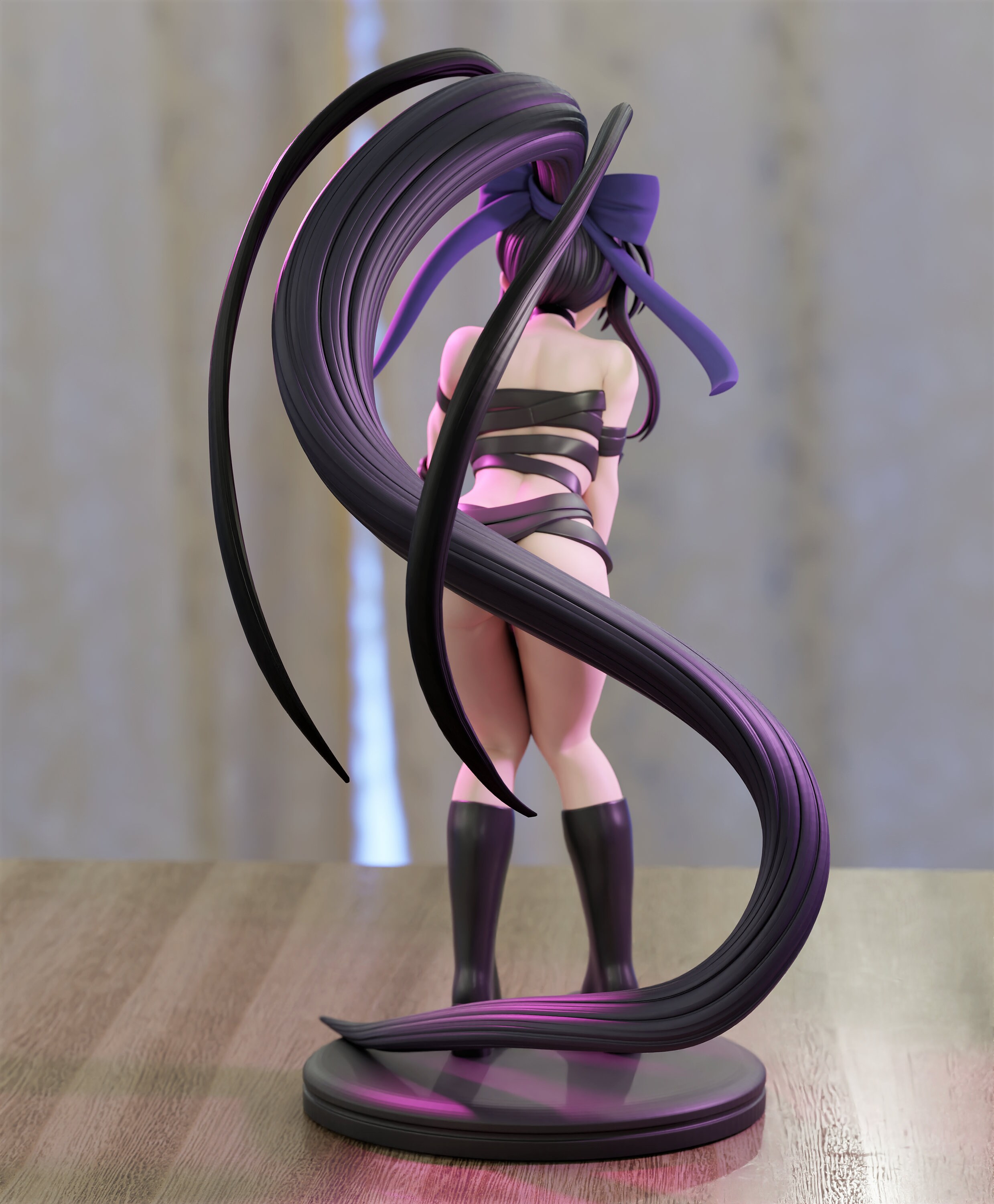 Akeno Himejima High School Dxd Nsfw Stl Etsy