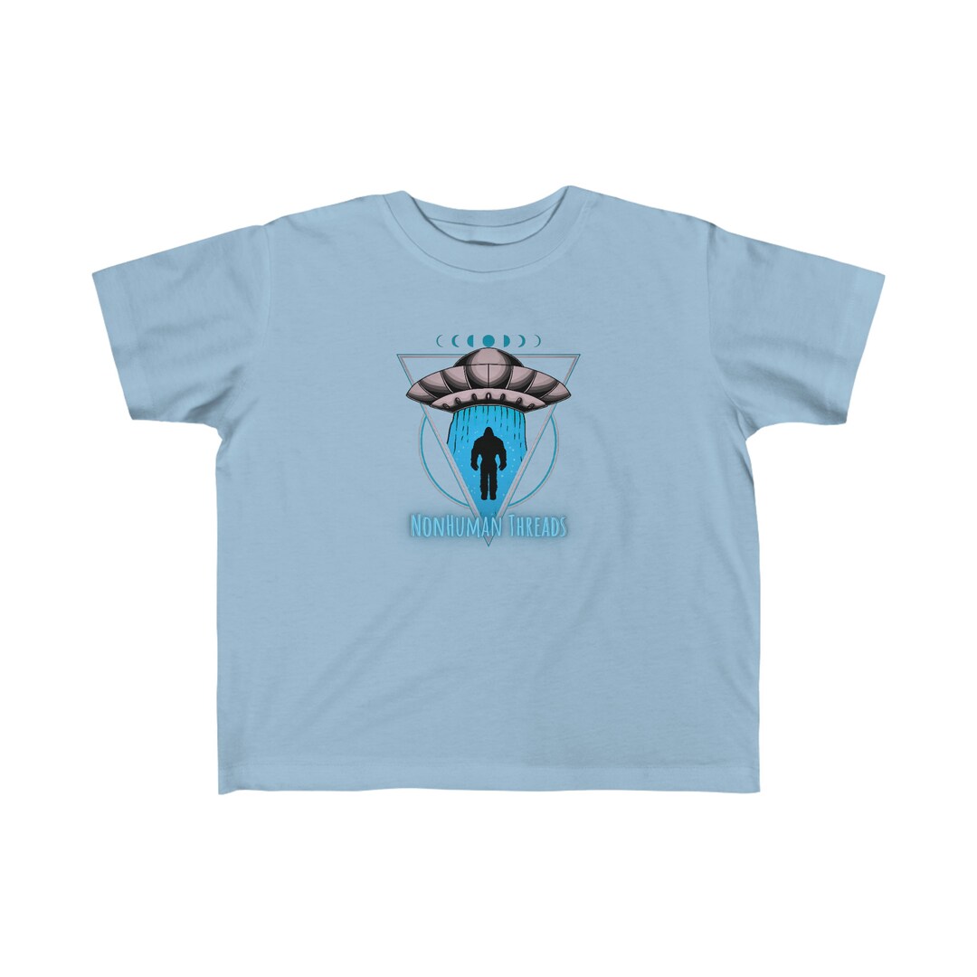 Kids Alien Tshirt, Bigfoot, Alien Abduction Shirts, Trendy, Unique ...