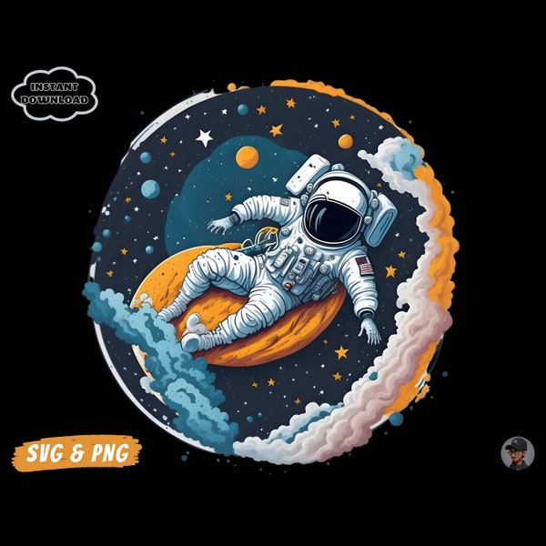 Trippy Space Svg - Etsy