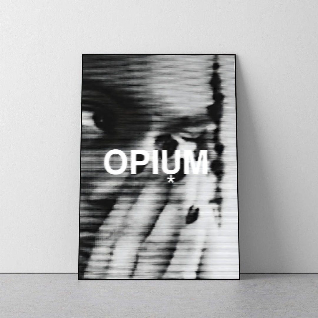 Opium Poster Hypebeast Fashion Poster Wall Art Room Decor - Etsy