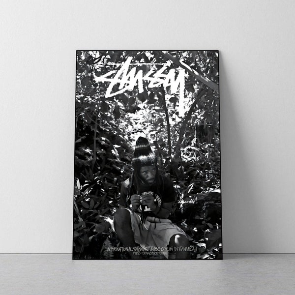Stussy poster - Etsy France