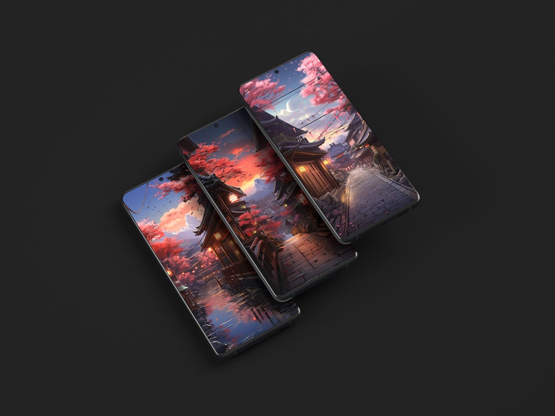 Japanese Wallpaper Bundle Phone Background Phone Lockscreen Japan ...