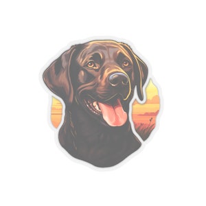 Labrador Retriever Sticker Vinyl Laptop Sticker Decal - Etsy