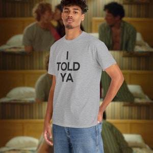 Zen-daya's Already Iconic i TOLD Ya T-shirt From the Movie Challengers ...