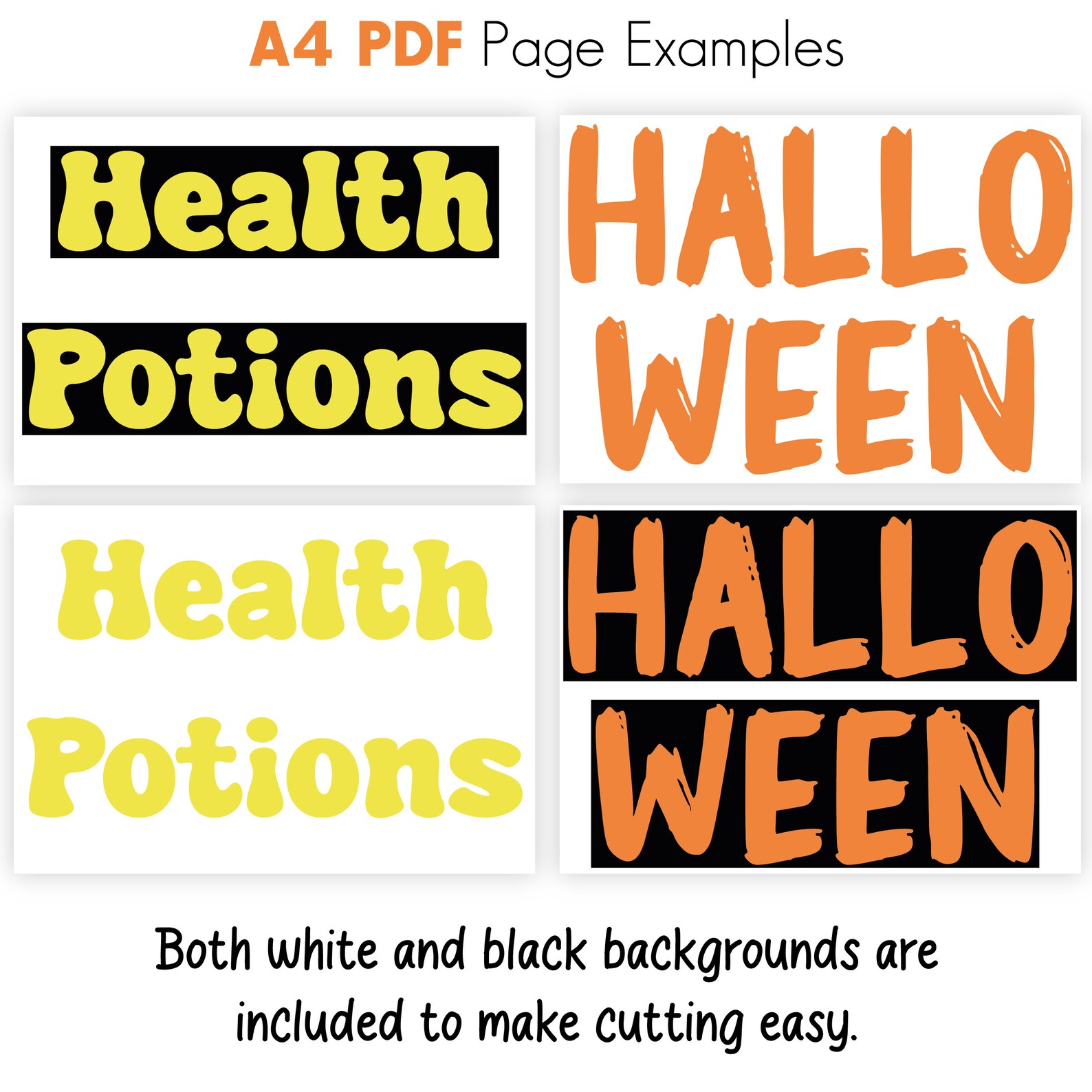 Health Potions Halloween Bulletin Board Kit, School Nurse October Decor ...