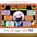 Health Potions Halloween Bulletin Board Kit, School Nurse October Decor ...